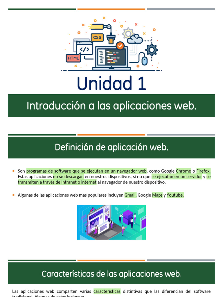 1.1 Evolución de Las Aplicaciones Web | PDF