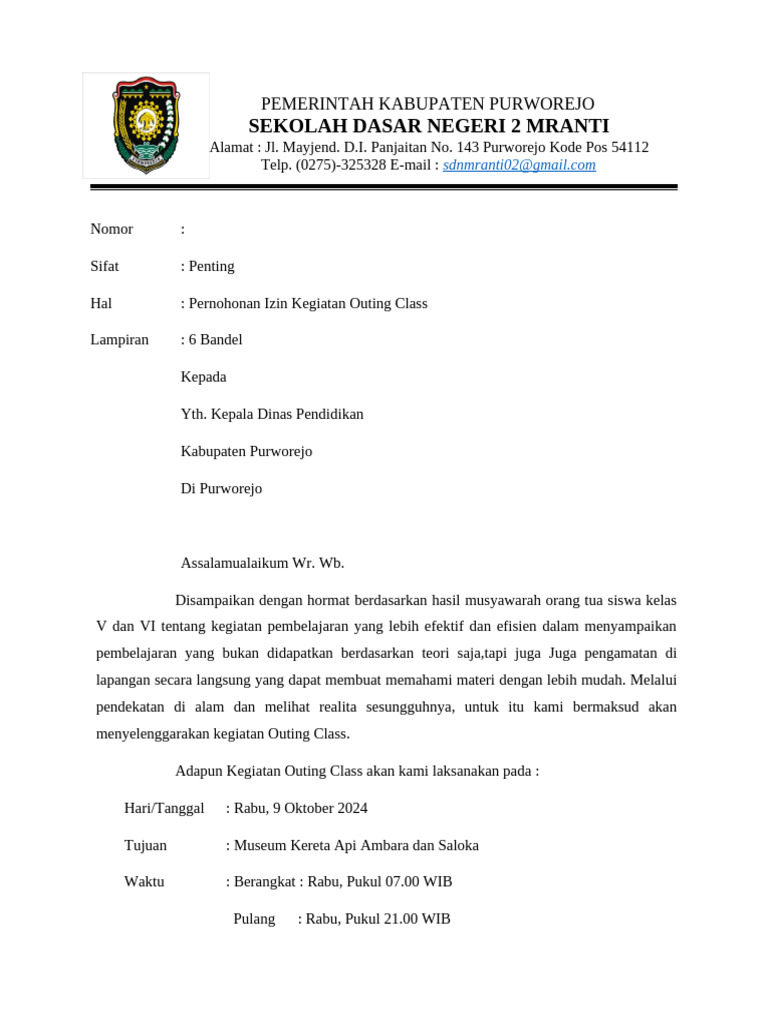 Outing Class | PDF