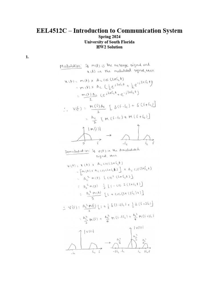 HW2 Solution | PDF
