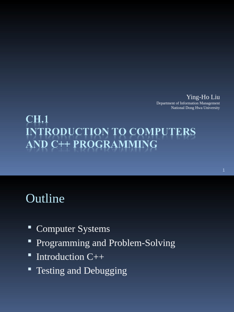 CH 01 | PDF