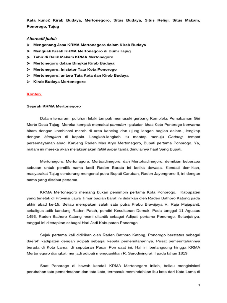 Teks Narasi 2 | PDF