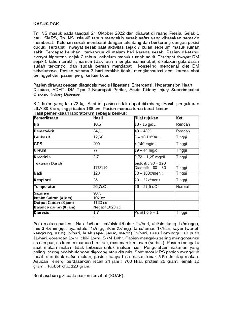 Kasus PGK 2024 | PDF