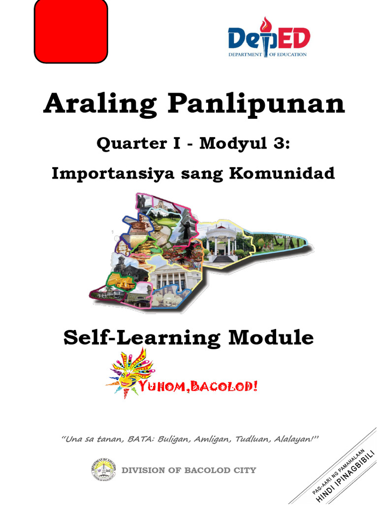 Araling Panlipunan: Self-Learning Module | PDF