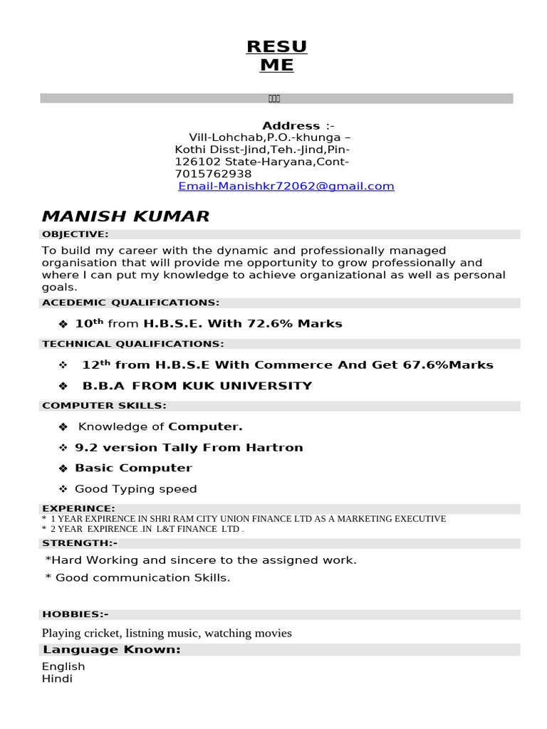 Manish Kumar | PDF