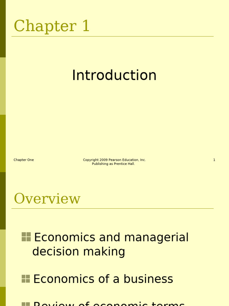 Chapter One Publishing As Prentice Hall. 1 | PDF