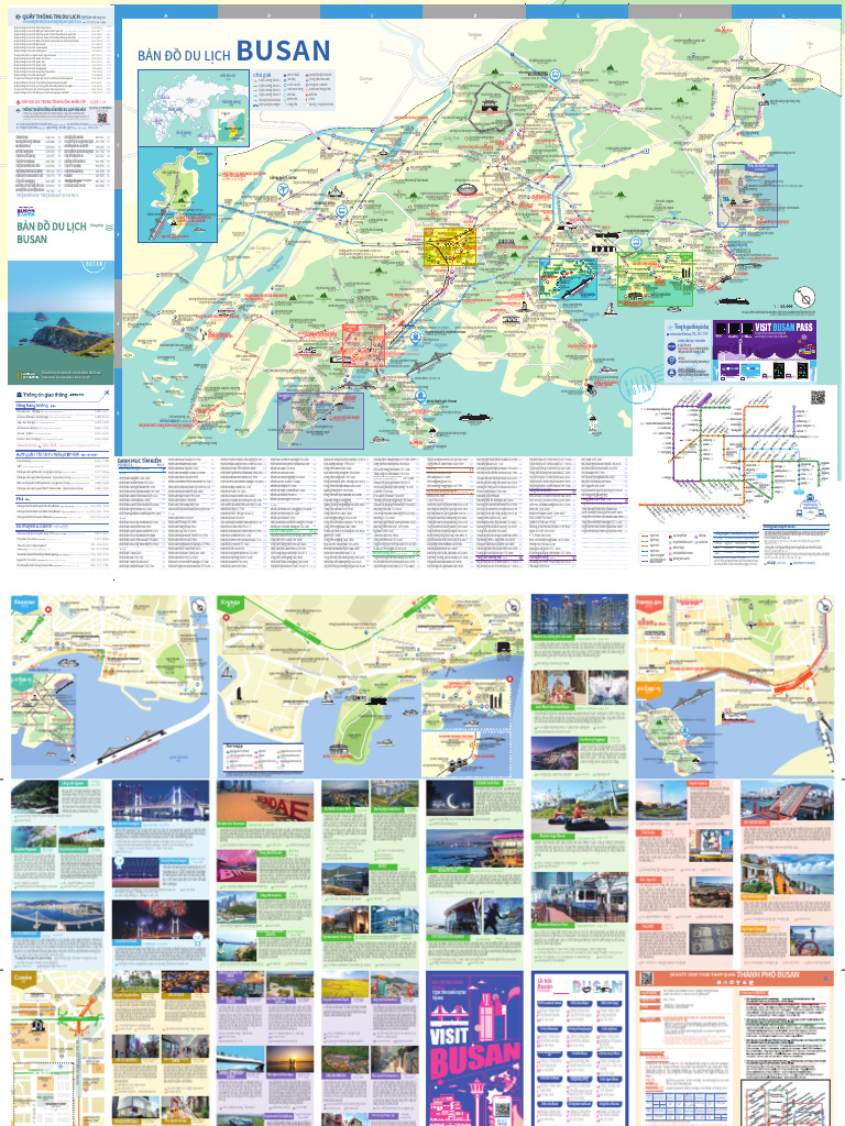 Ban Do Du Lich Busan | PDF