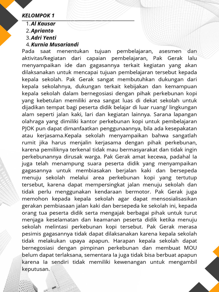 Oren Dan Hitam Minimalis Surat Lamaran Kerja | PDF