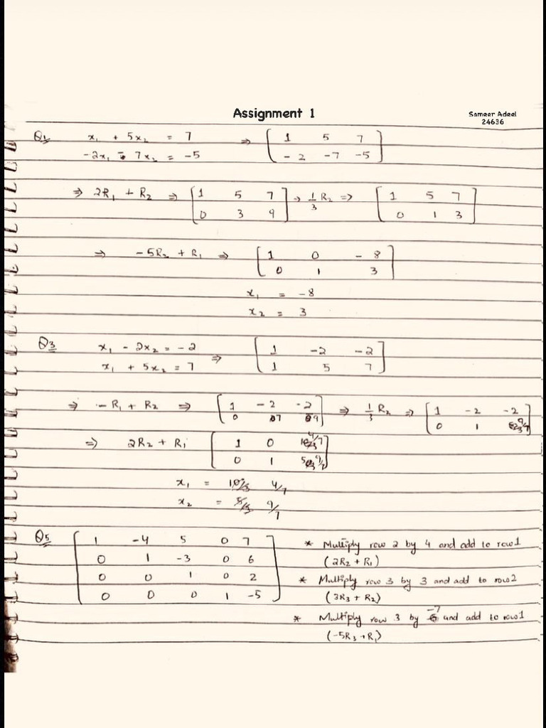 Assignment 1 - Sameer Adeel (24636) | PDF