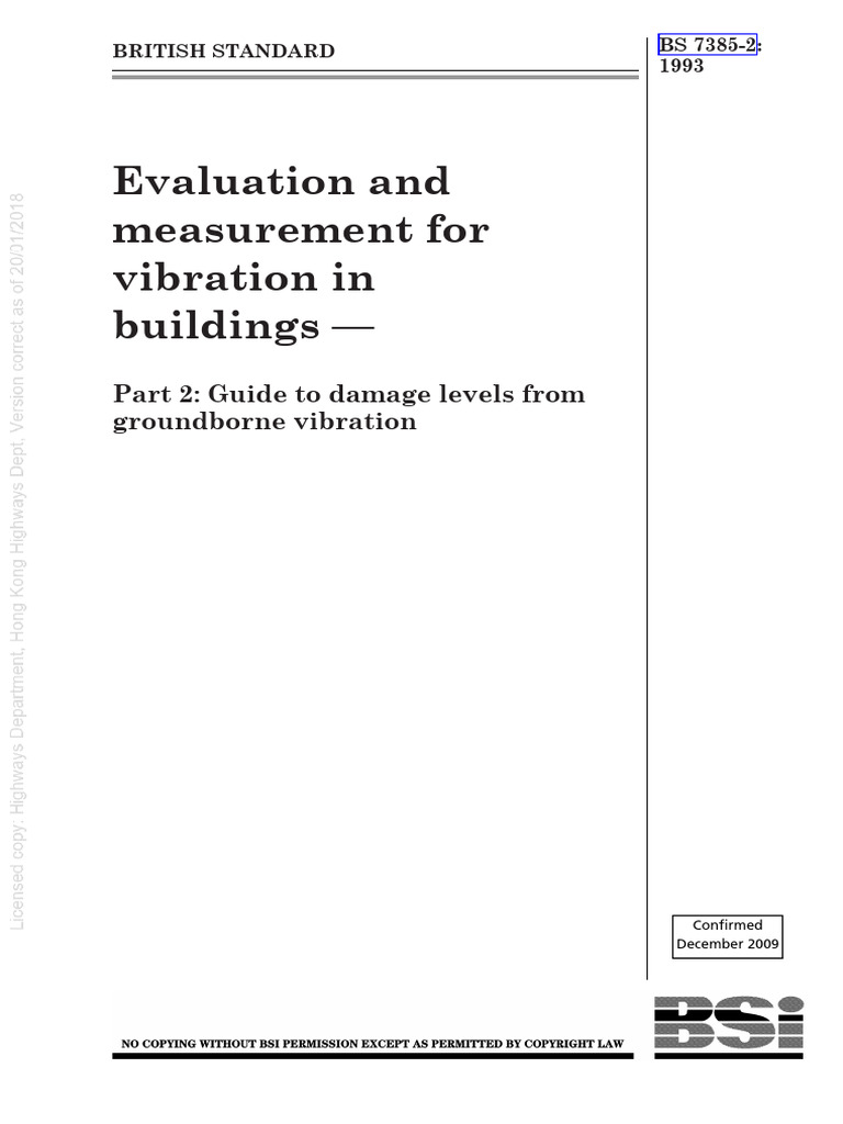 BS 7385-2-1993 | PDF