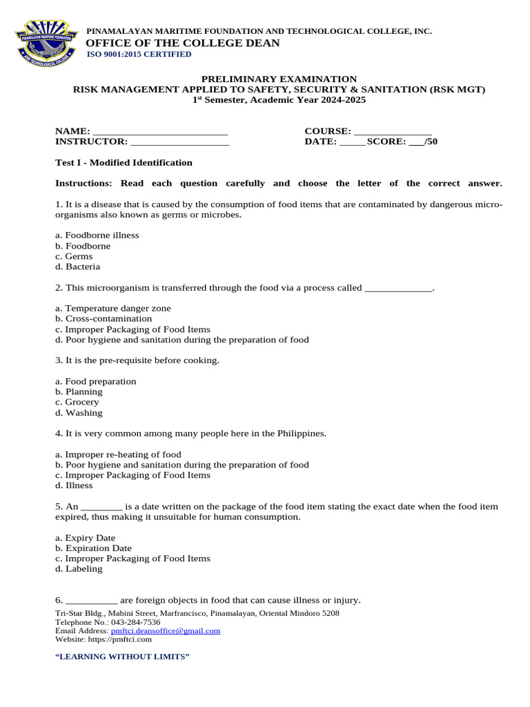 Risk - Edited Align | PDF