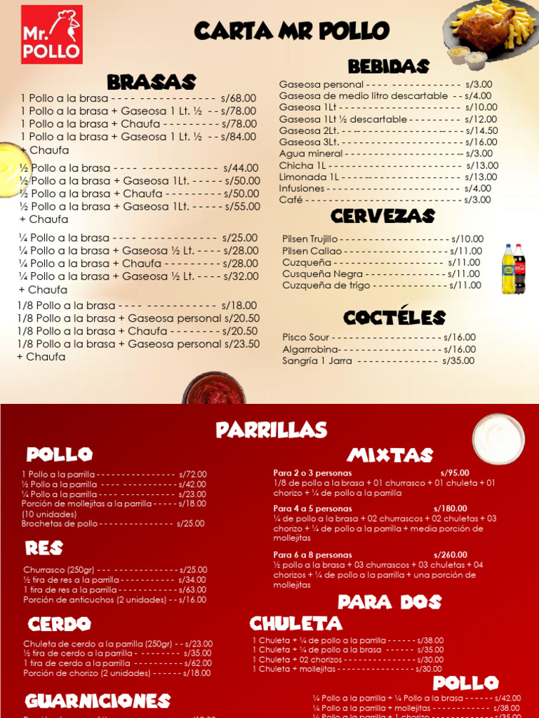 Carta MR Pollo PDF2 | PDF