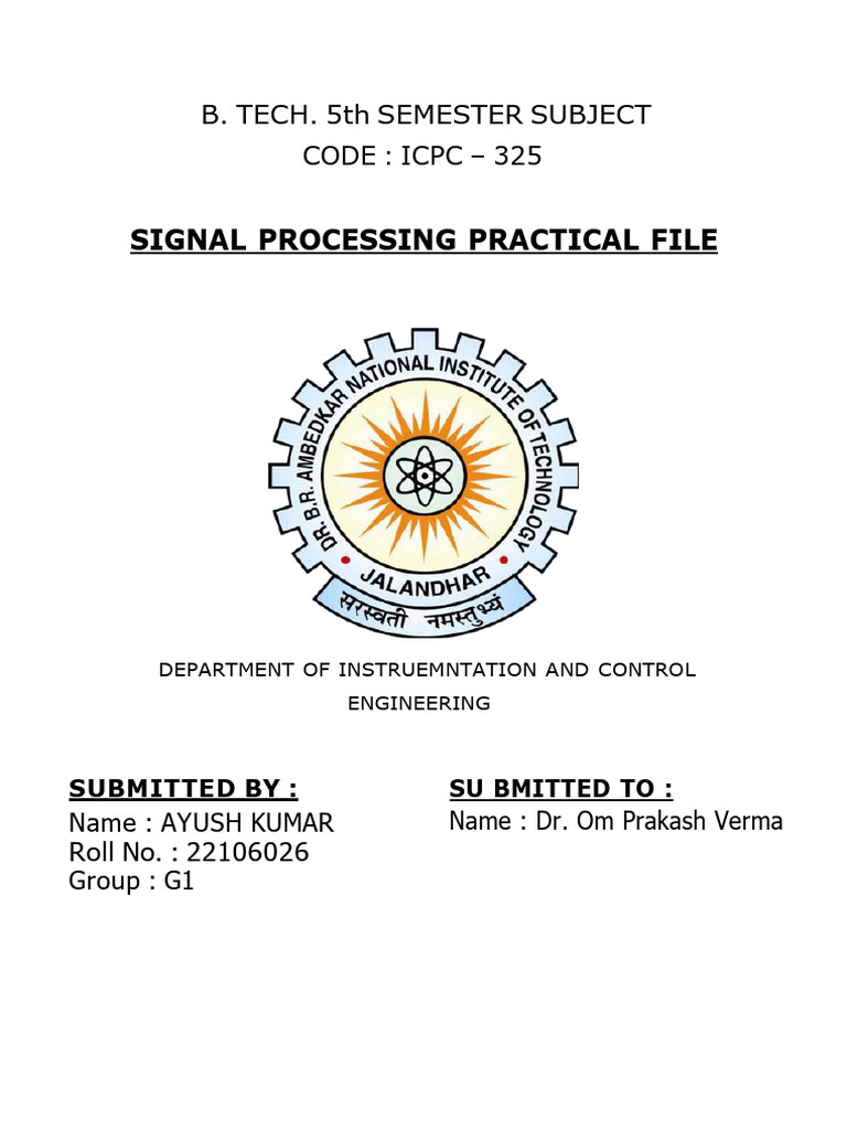 Cover Page Anmol | PDF