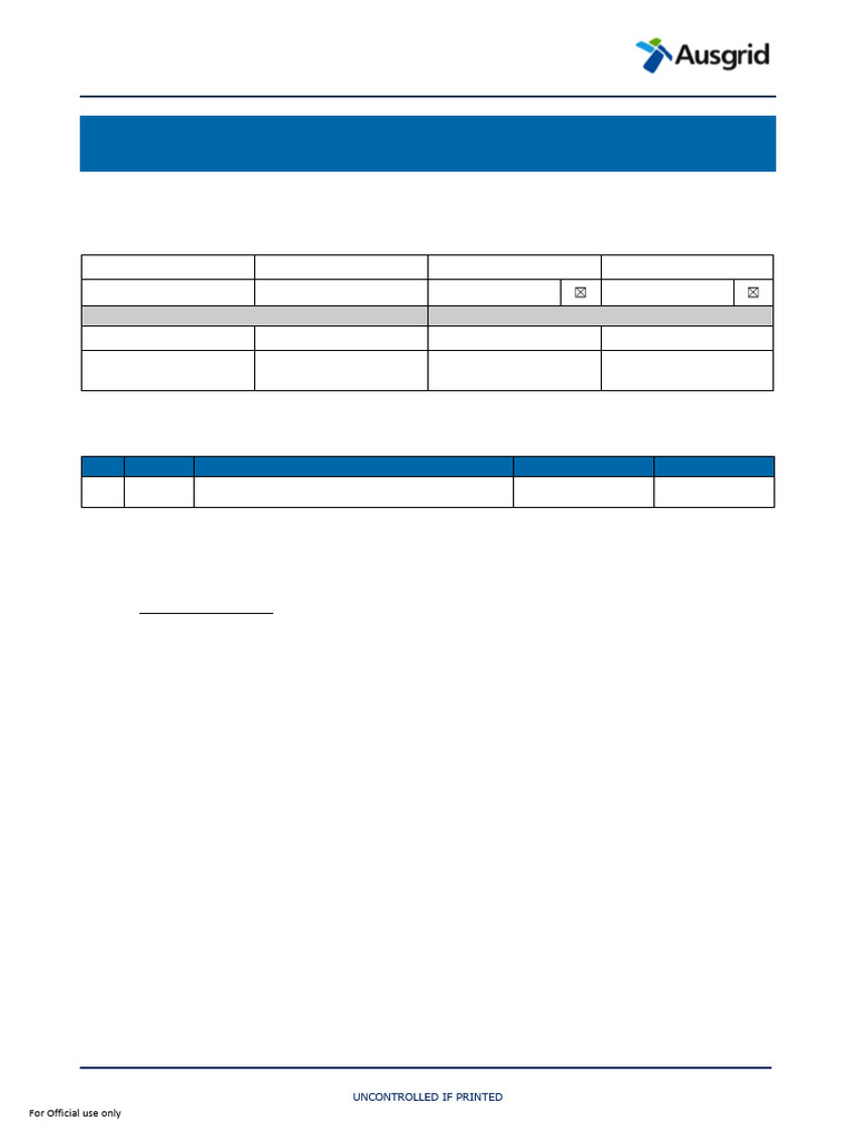 Blasting Near Substations and Powerlines AUSGRID | PDF