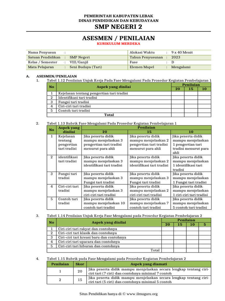 1.3 MA I SBK Tari VIII | PDF