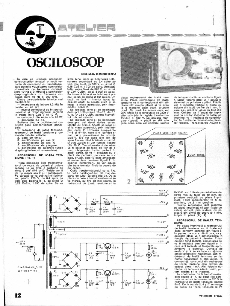 Osciloscop | PDF