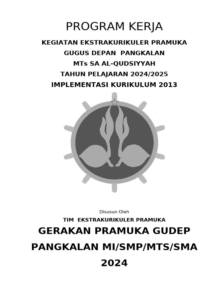 Program Kerja | PDF