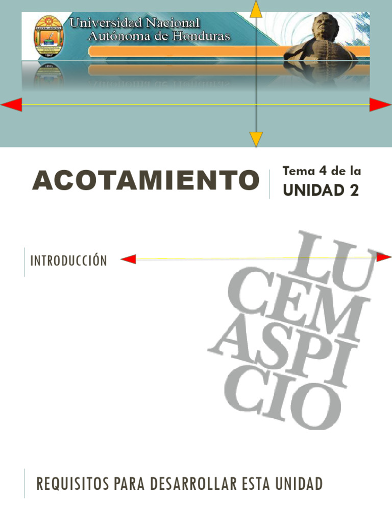 Unidad 2-Tema 4 ACOTAMIENTO | PDF