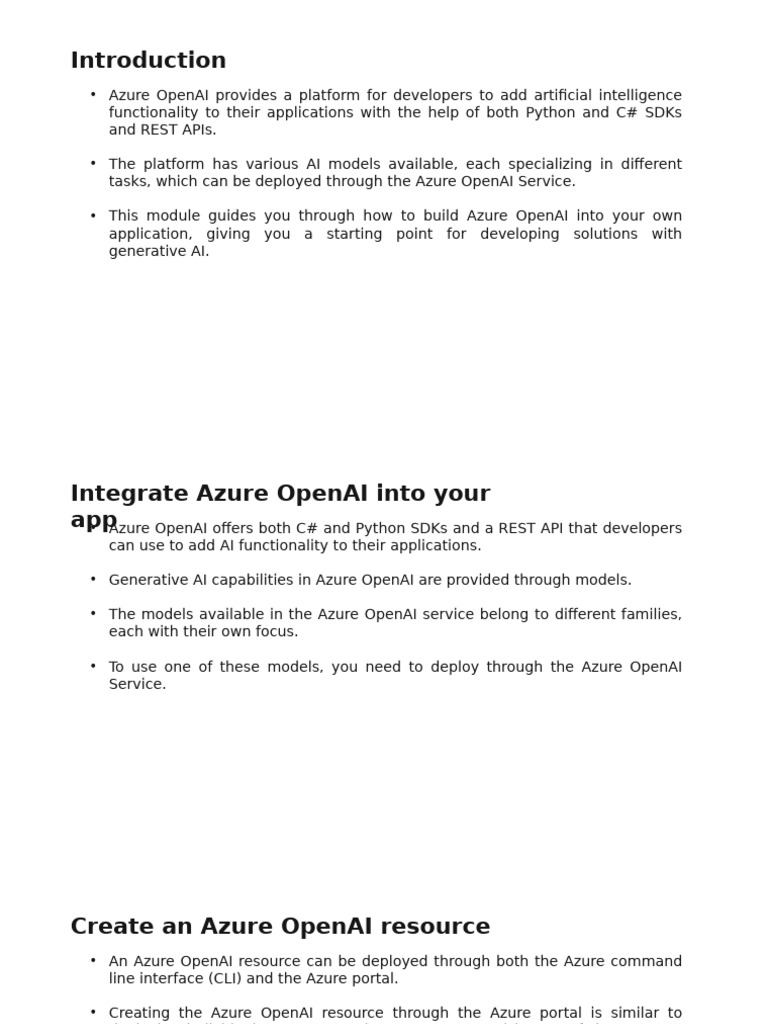 02 Build Natural Language Solutions With Azure OpenAI Service | PDF | Microsoft Azure ...