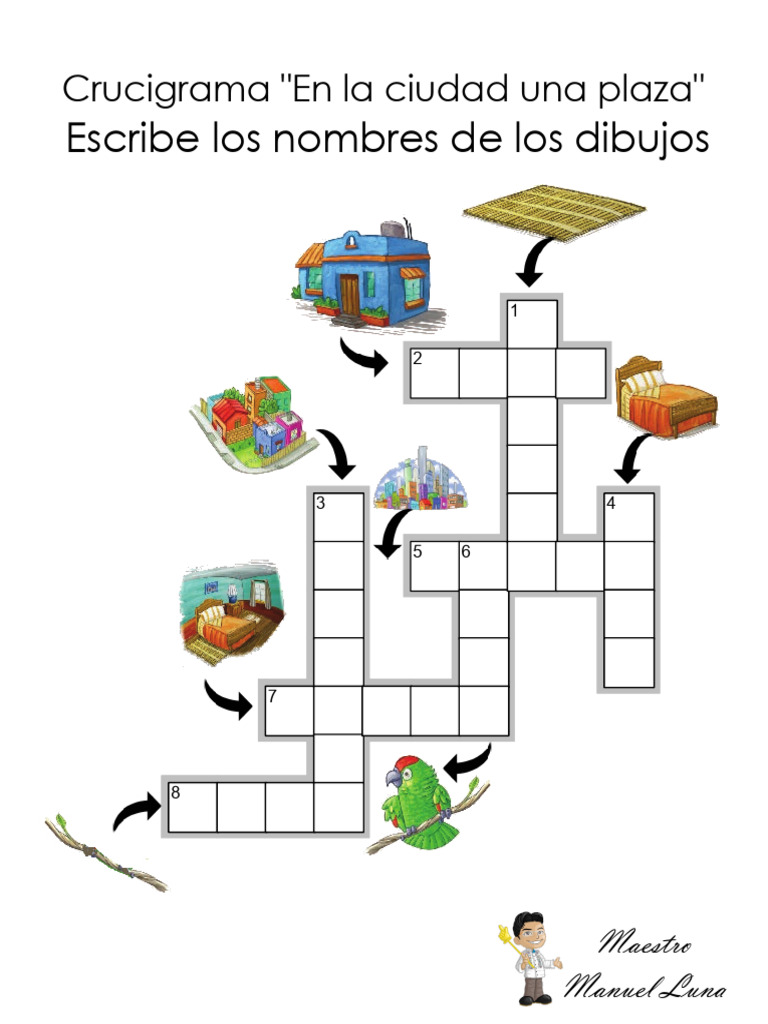 Crucigrama en La Ciudad Una Plaza CH | PDF