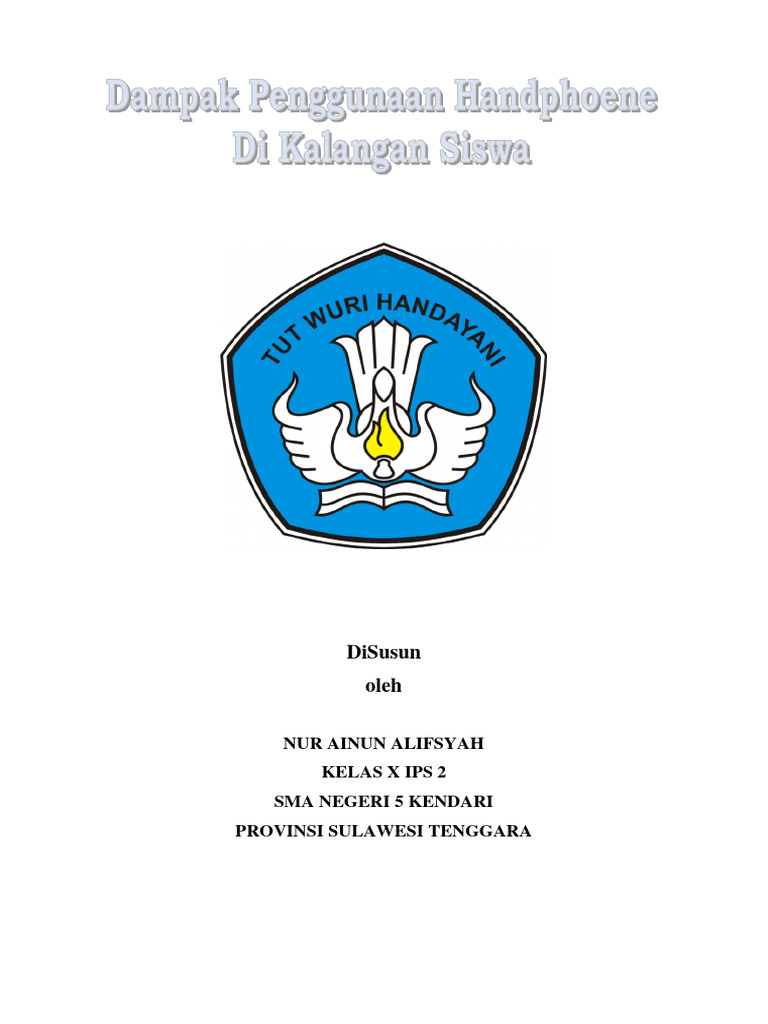 Makalah Dampak Penggunaan HP | PDF