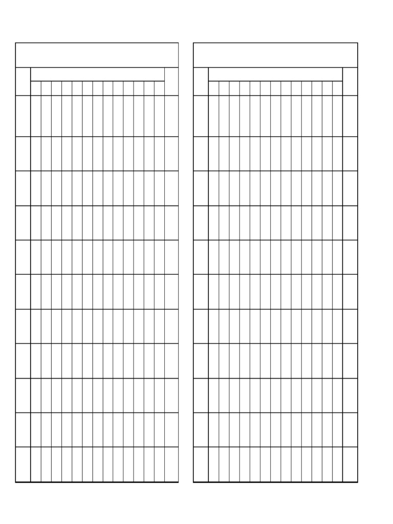True Amplitude Tables | PDF