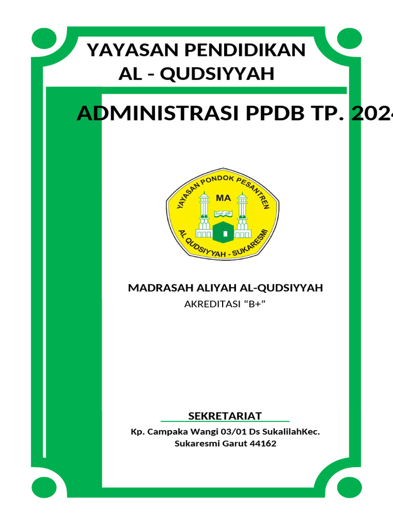 Cover Map PPDB | PDF