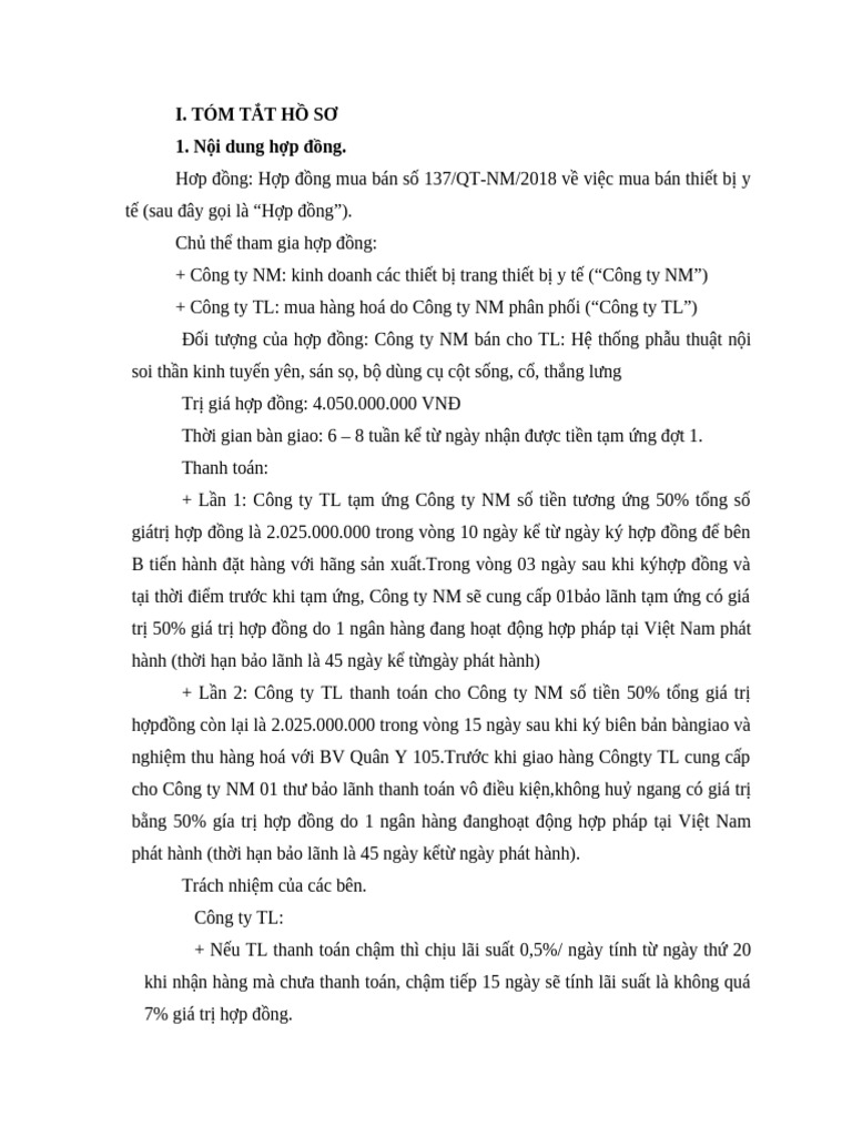 LS - TV18 Bài Thu Hoạch DNL | PDF