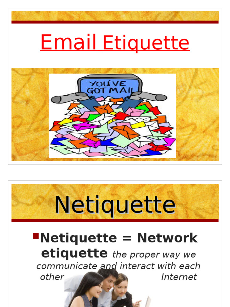 N Etiquette | PDF
