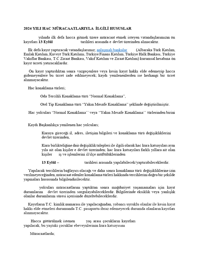 2024 Hac Onkayit | PDF