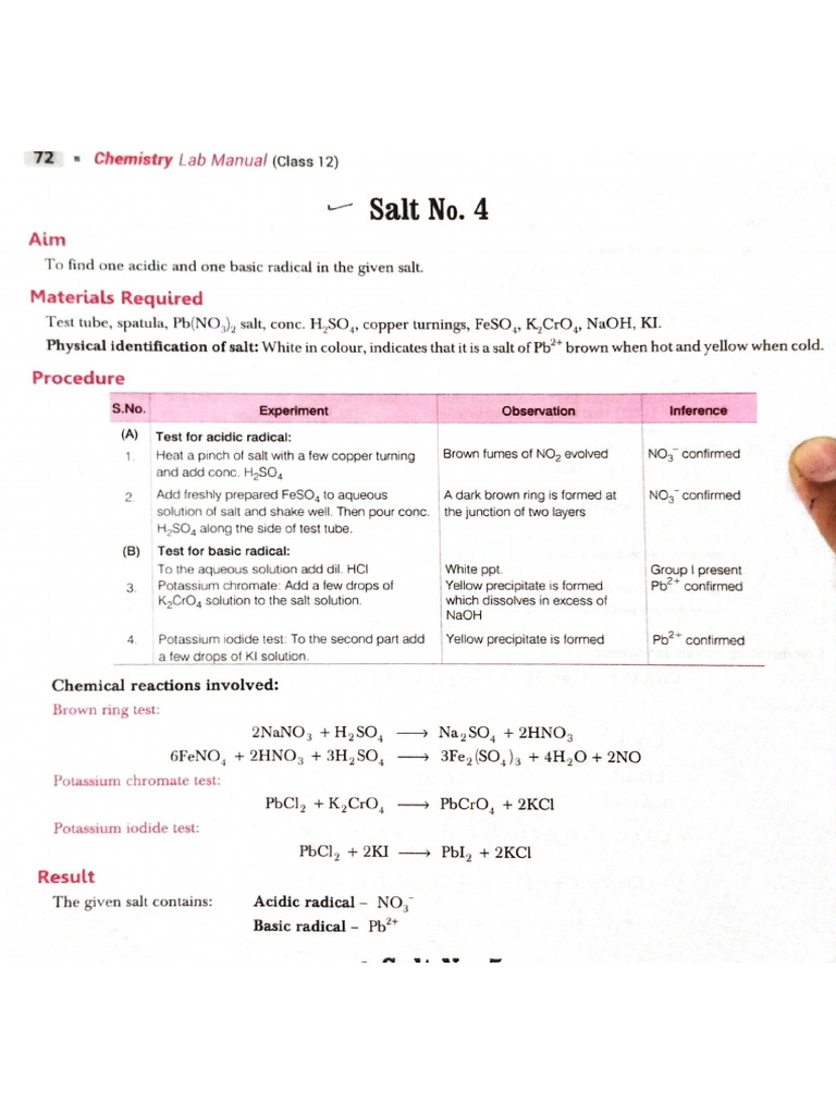 12th Experiment 4 | PDF