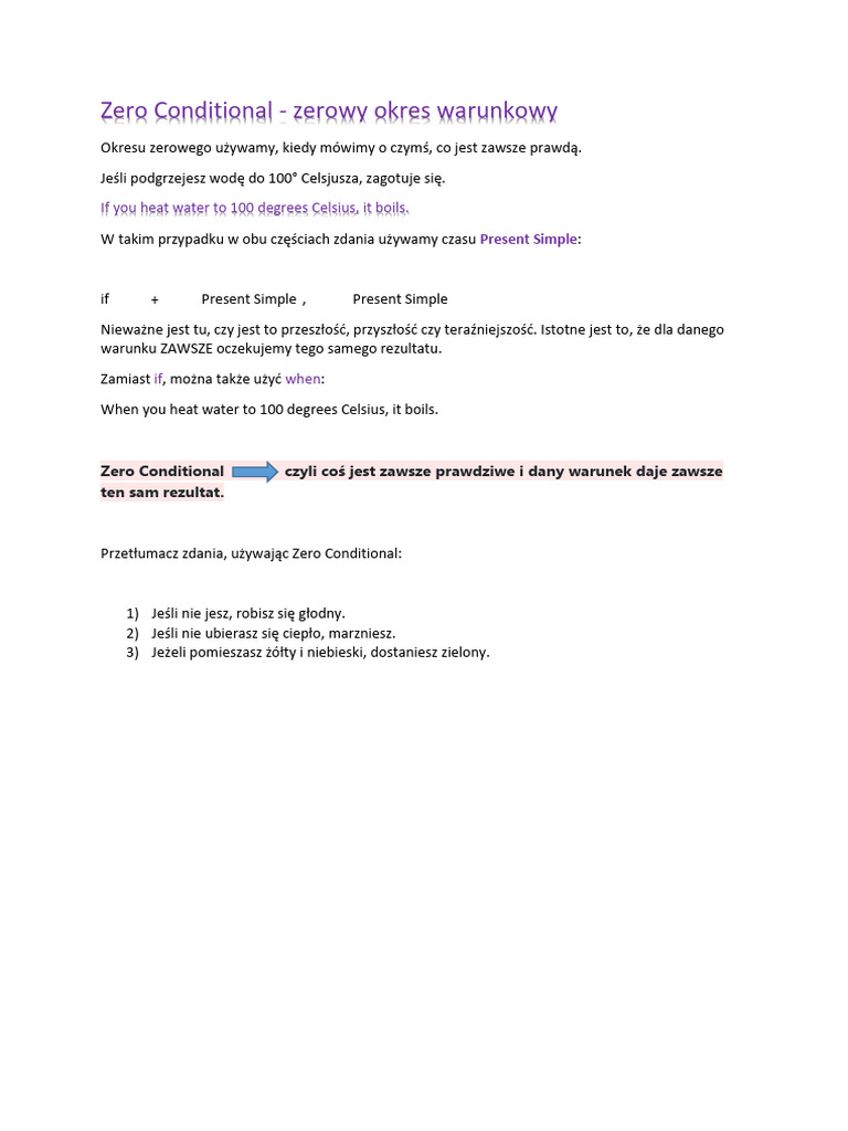 Zero Conditional | PDF