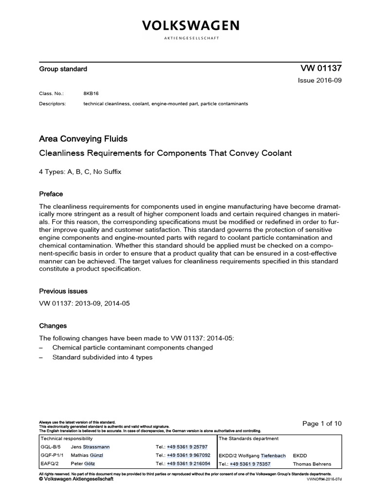 VW 01137 2016-09 en 1 | PDF