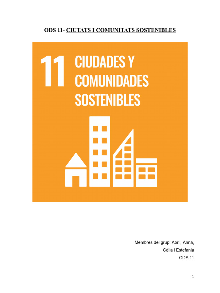 ODS 11 - ENTREGA 17 Oct | PDF