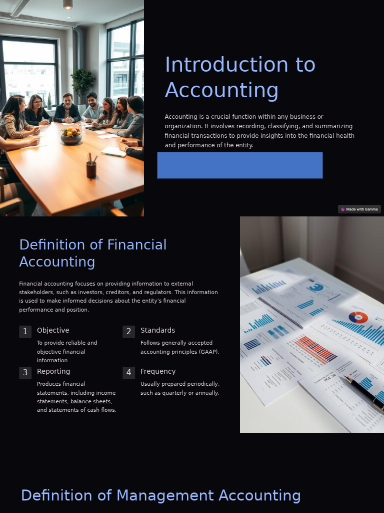 Introduction To Accounting | PDF