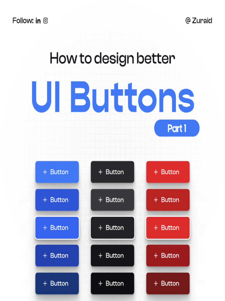 How To Design Better: UI Buttons | PDF