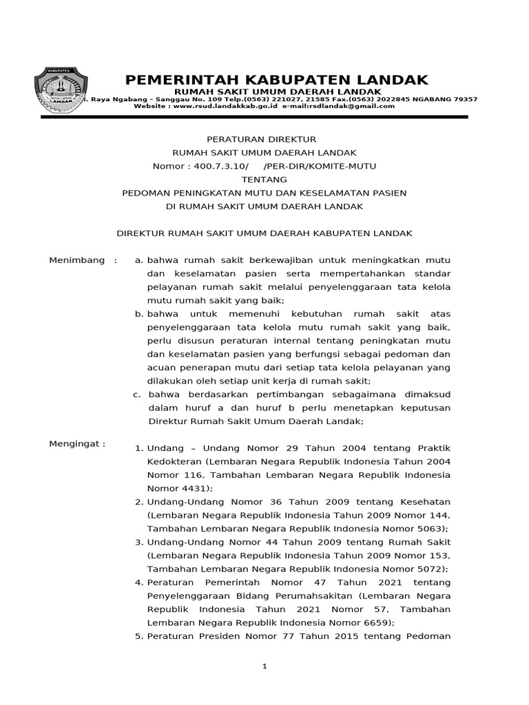 Pedoman PMKP Revisiii | PDF