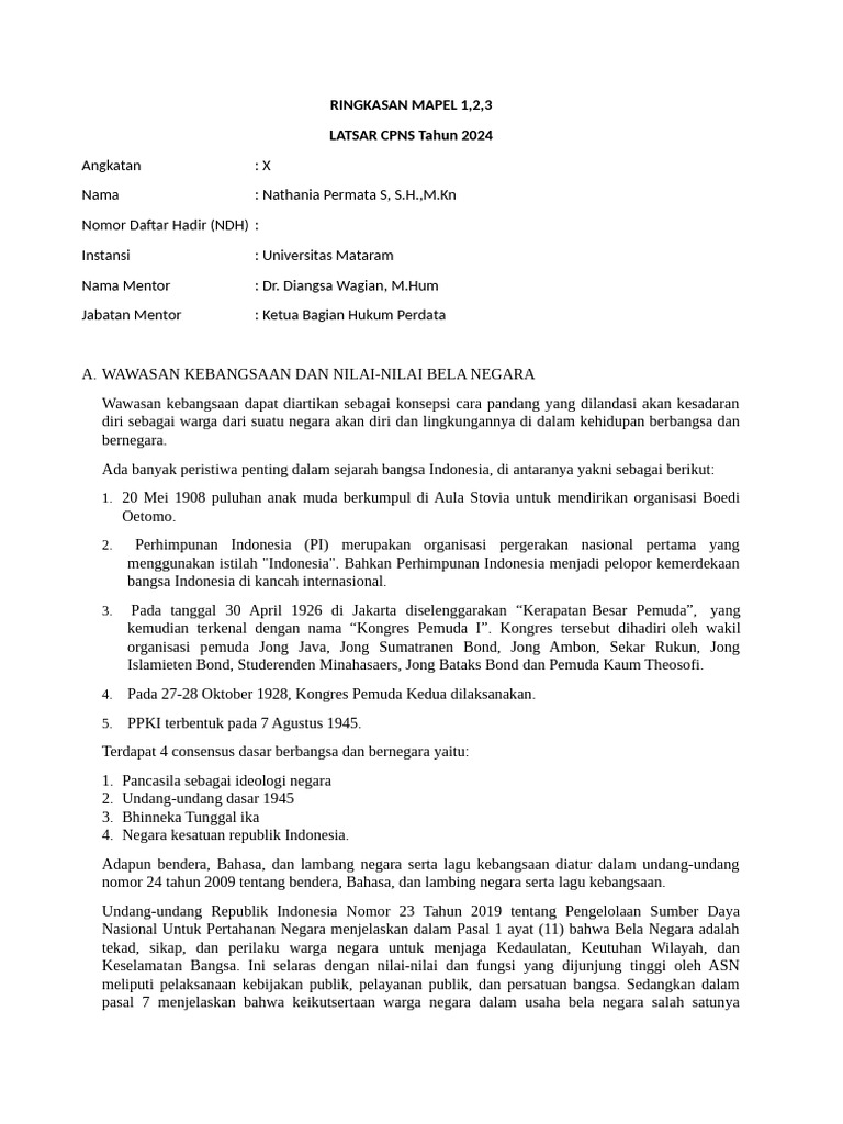 Tugas Individu 1 TGL 19 September 2024 (Revisi) | PDF | Politics Of Indonesia | Indonesia