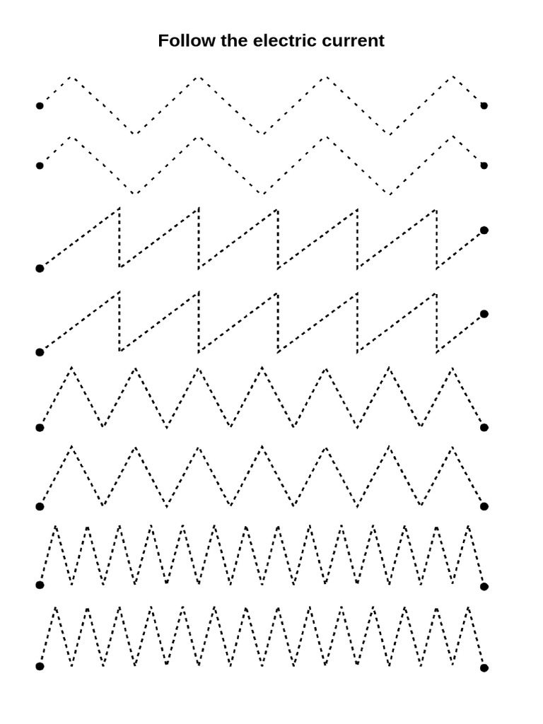Zig Zag Electricity Tracing | PDF