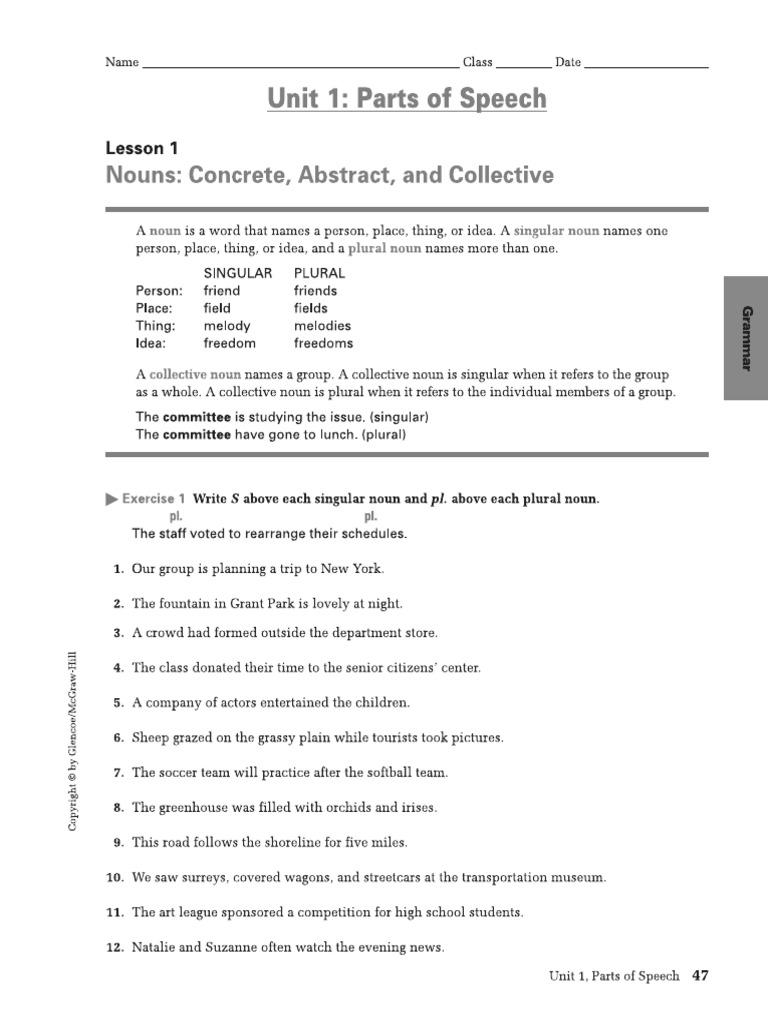 English Grammar Booklet | PDF