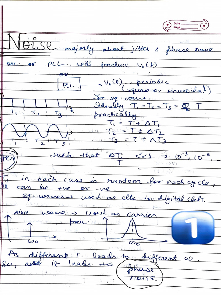 Noise August Lect 2024 CMOS PLL | PDF
