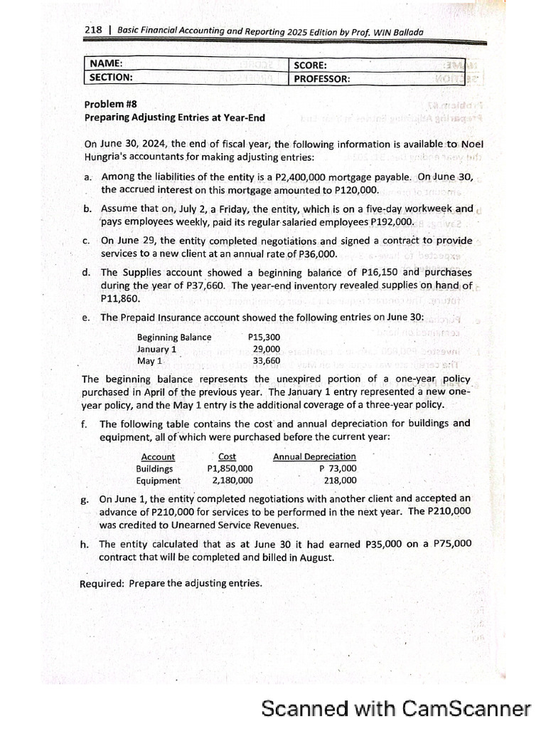 Adjusting Entry | PDF