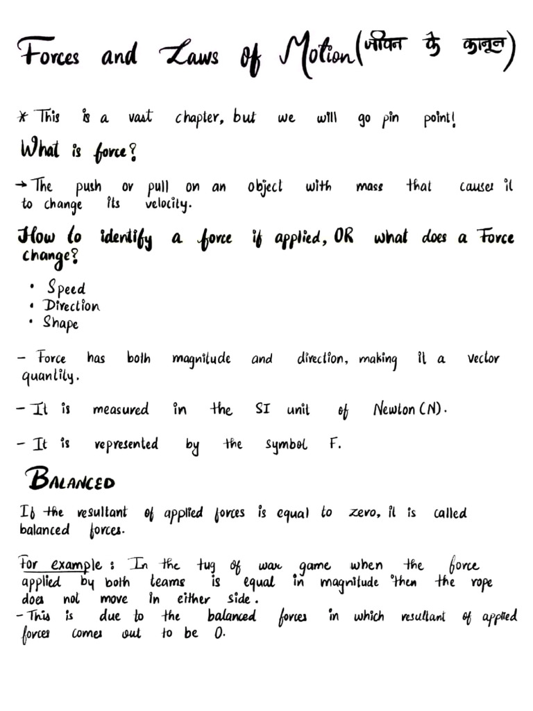 Tussar Sir PDF Force and NLM Class9 | PDF