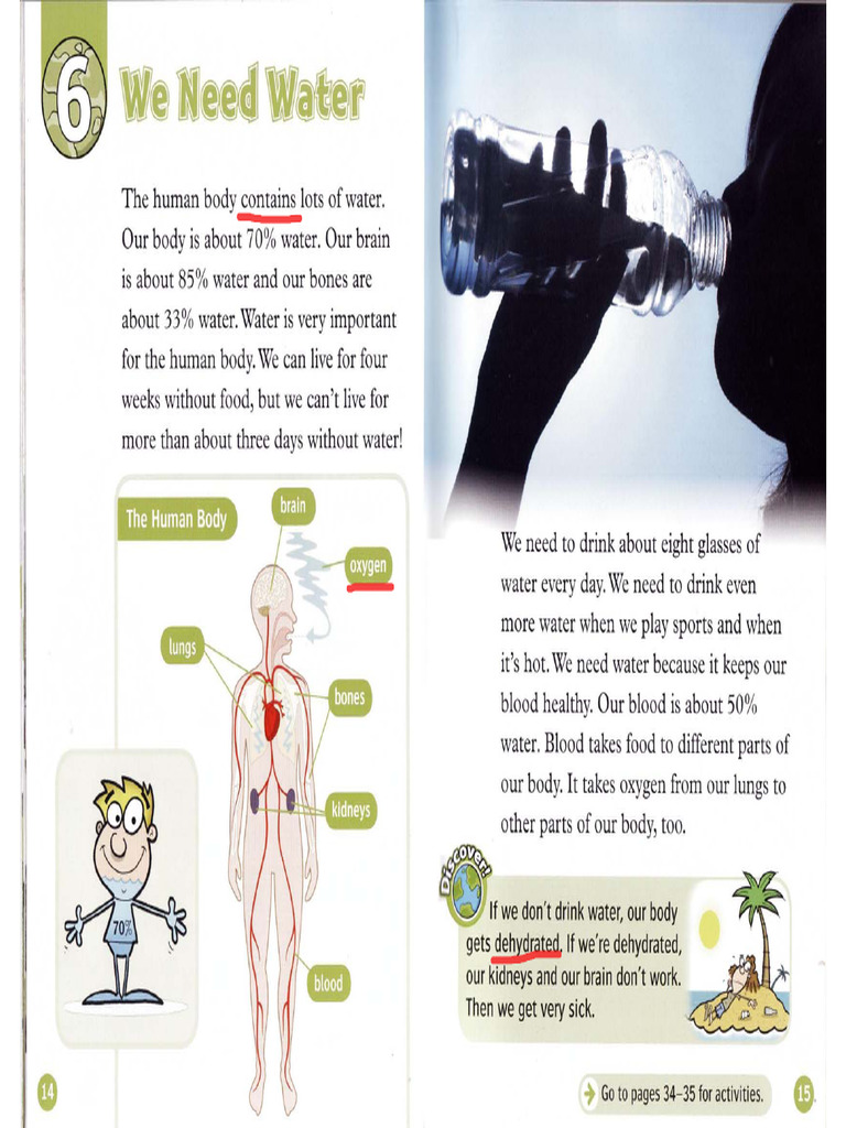 Wonderful Water (第6-10章 重点词 + Picture Dictionary) | PDF