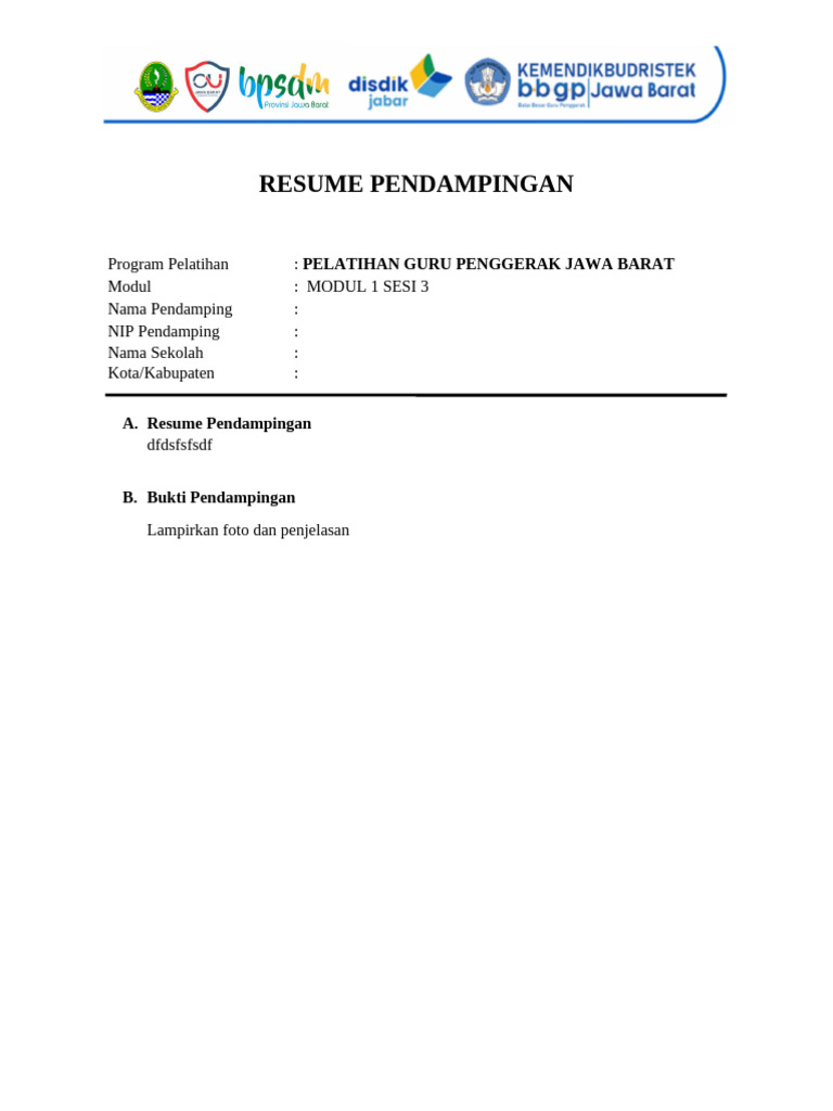 Format Resume | PDF