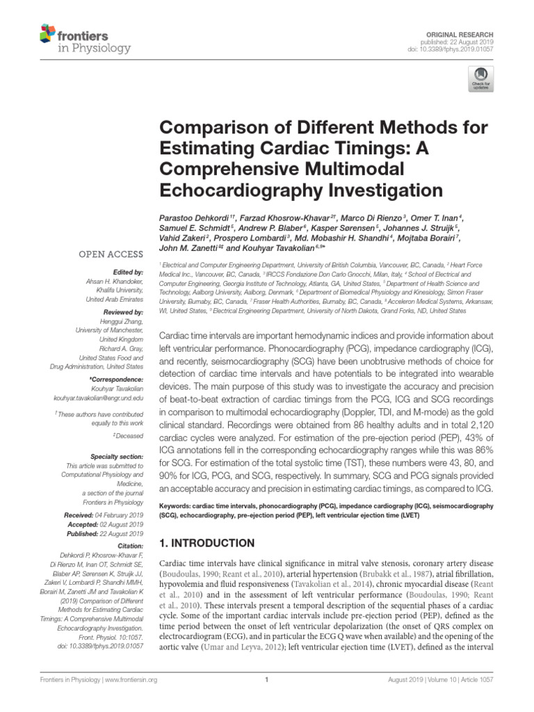 Comparison of Different Methods For Estimating Car | PDF