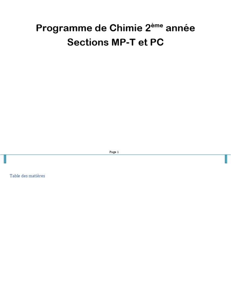Descriptif Cpge | PDF