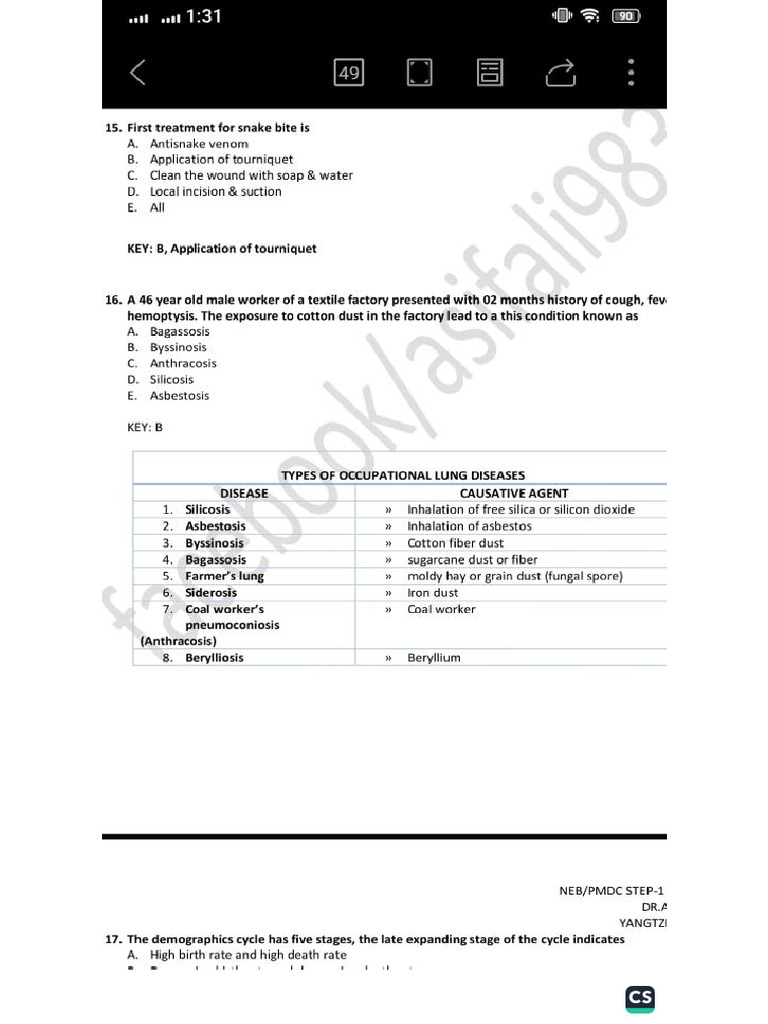 Nums Imp Mcqs 6 August 2023 Paper | PDF