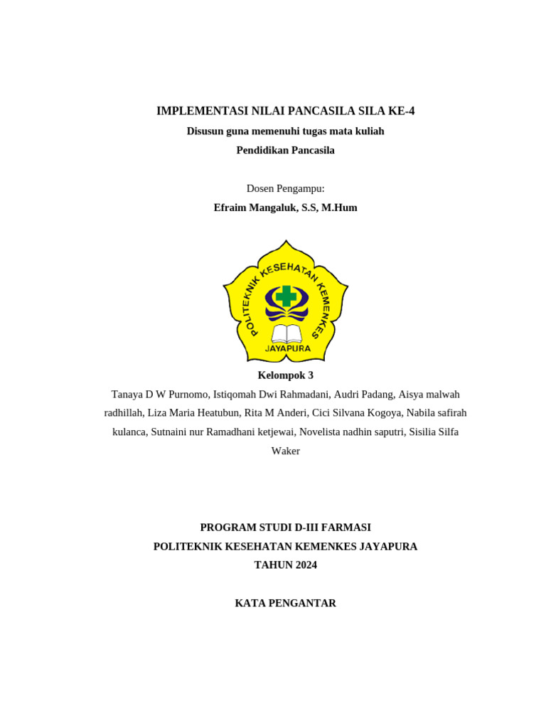 Template Penulisan Makalah 1 | PDF