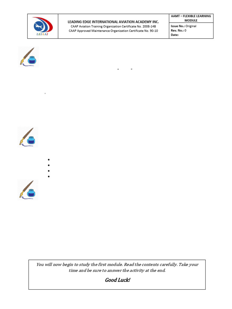 PE 211 Module 1 | PDF