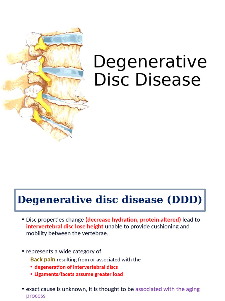 Degenerative Disc Disease CME | PDF